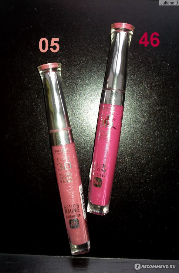 Блеск для губ Bourjois Effet 3D Action Baume Moisture 8hrs - «Один из ...