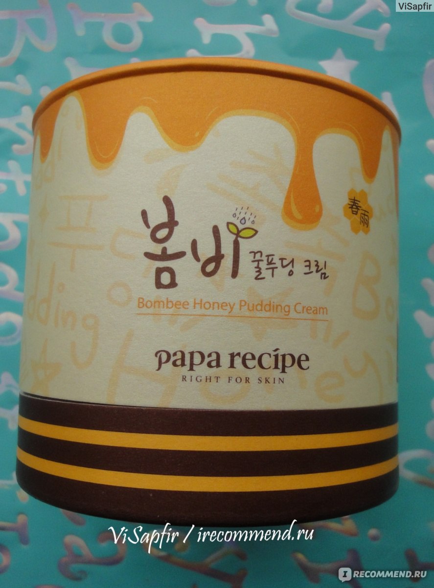 Крем-пуддинг для лица Papa Recipe Bombee Honey Pudding Cream - «Крем ...