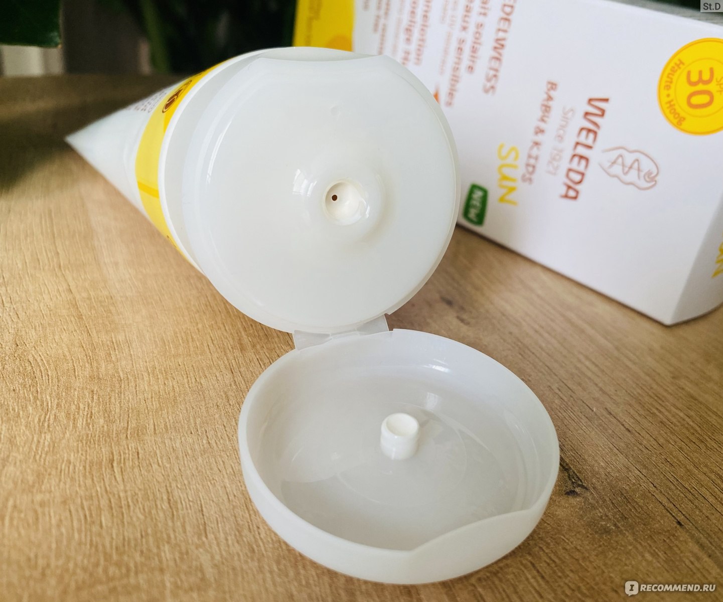 Солнцезащитный крем Weleda Для младенцев и детей с SPF 30 - «Защита от ...