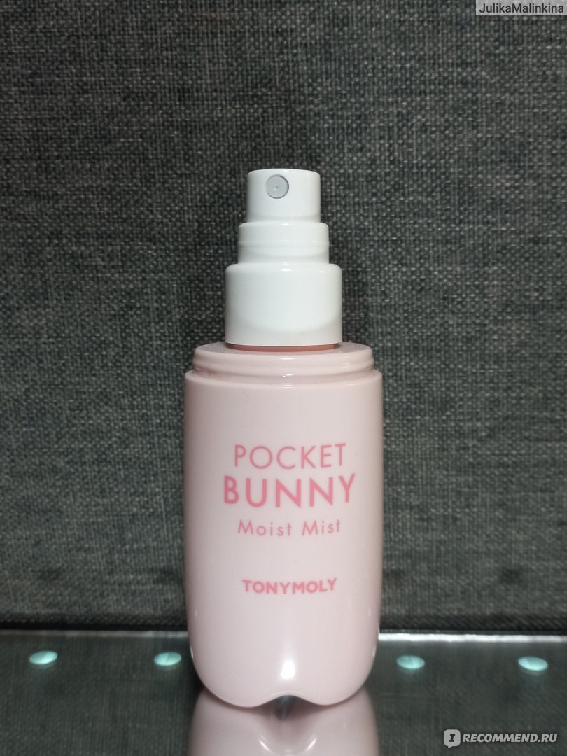Увлажняющий мист TONY MOLY Pocket Bunny Moist Mist - «Няшный кроль-мист ...