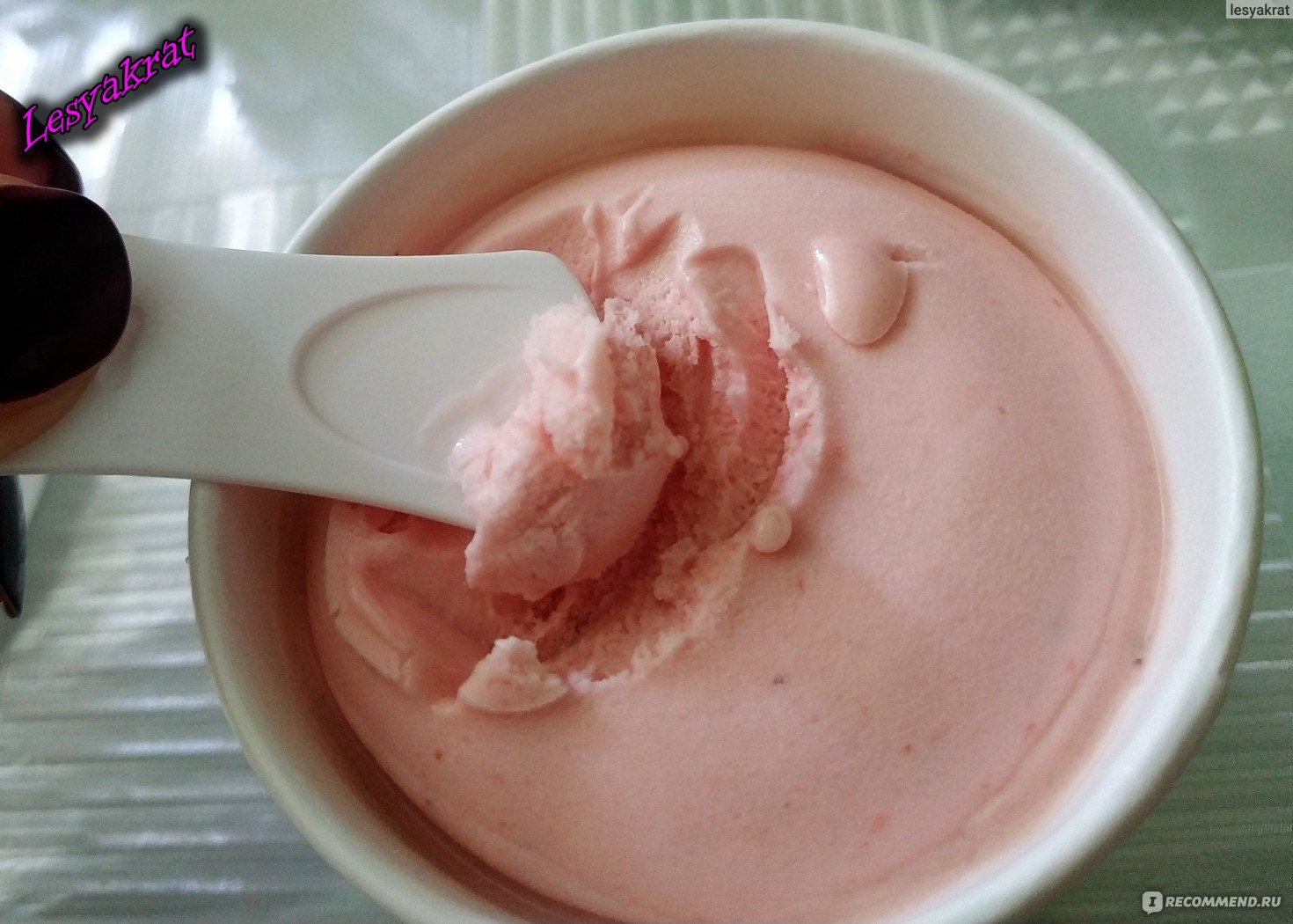 Мороженое Коровка из Кореновки Шербет клубника, 80г, 1,5% - «Коровка ...