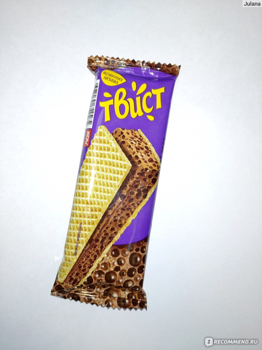 Вафли KDV Твист - «Твист KDV» | отзывы