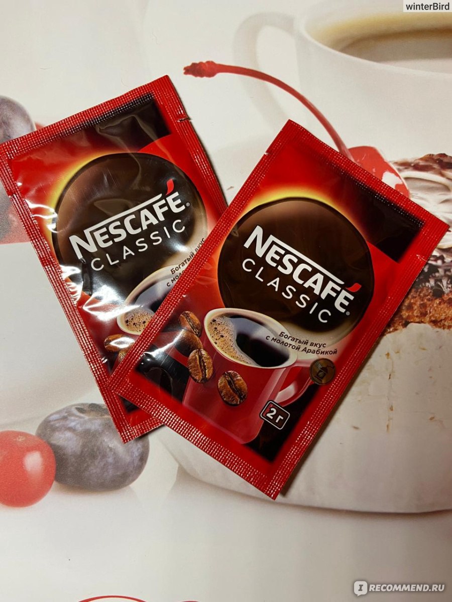 Растворимый кофе Nescafe Classic с молотой арабикой - «Nescafe classic ...