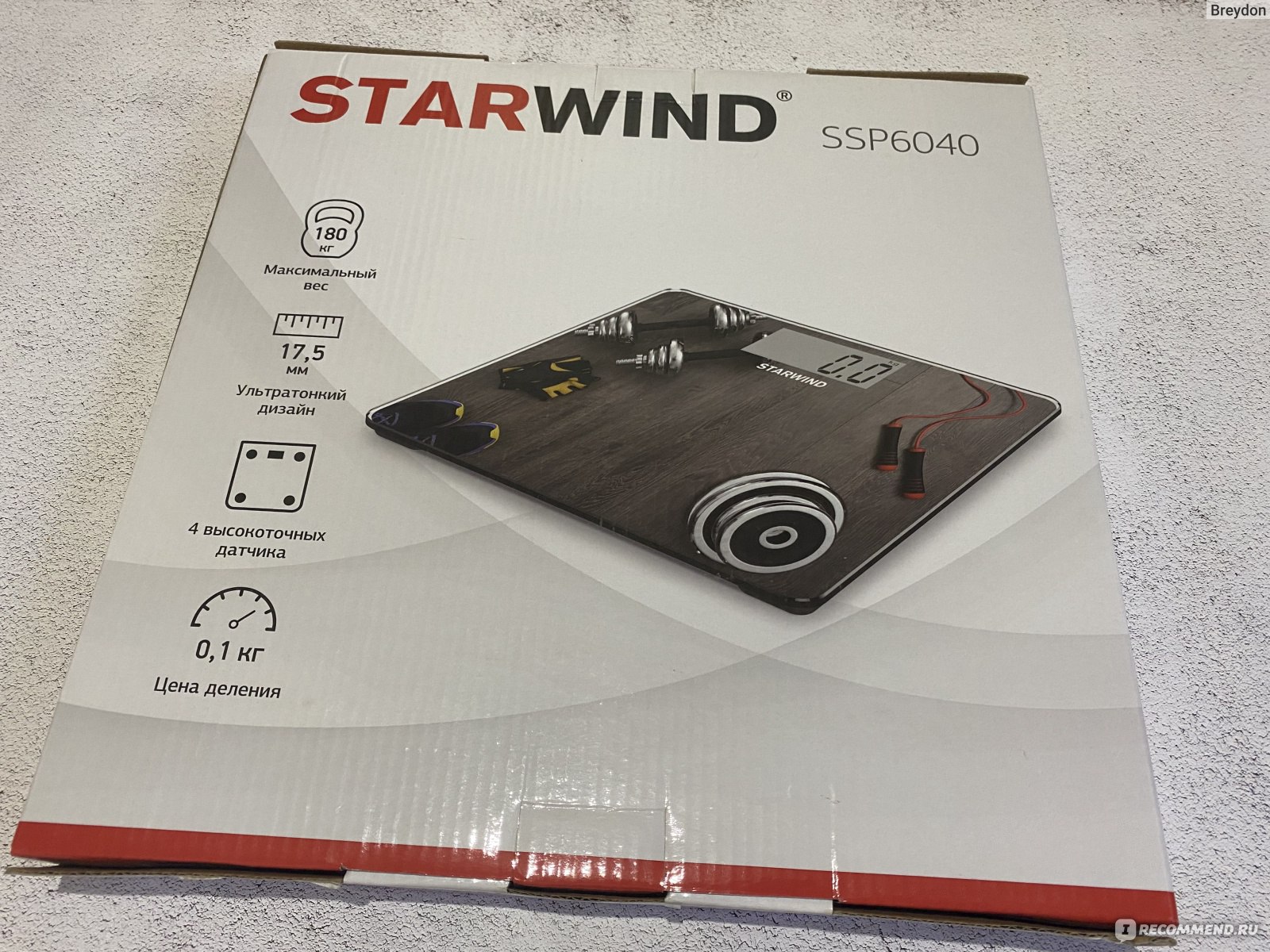 Напольные весы StarWind SSP6040 - «Обзор стильных напольных весов ...