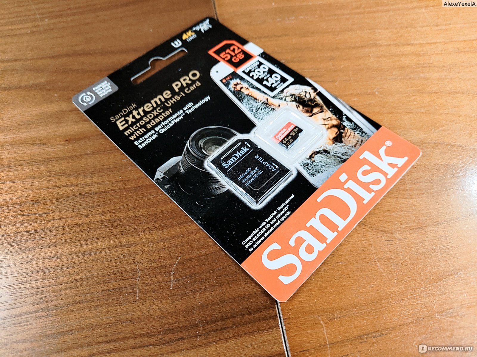 Карта памяти SanDisk Extreme Pro 512 Gb V30 A2 MicroSDXC UHS-I ...