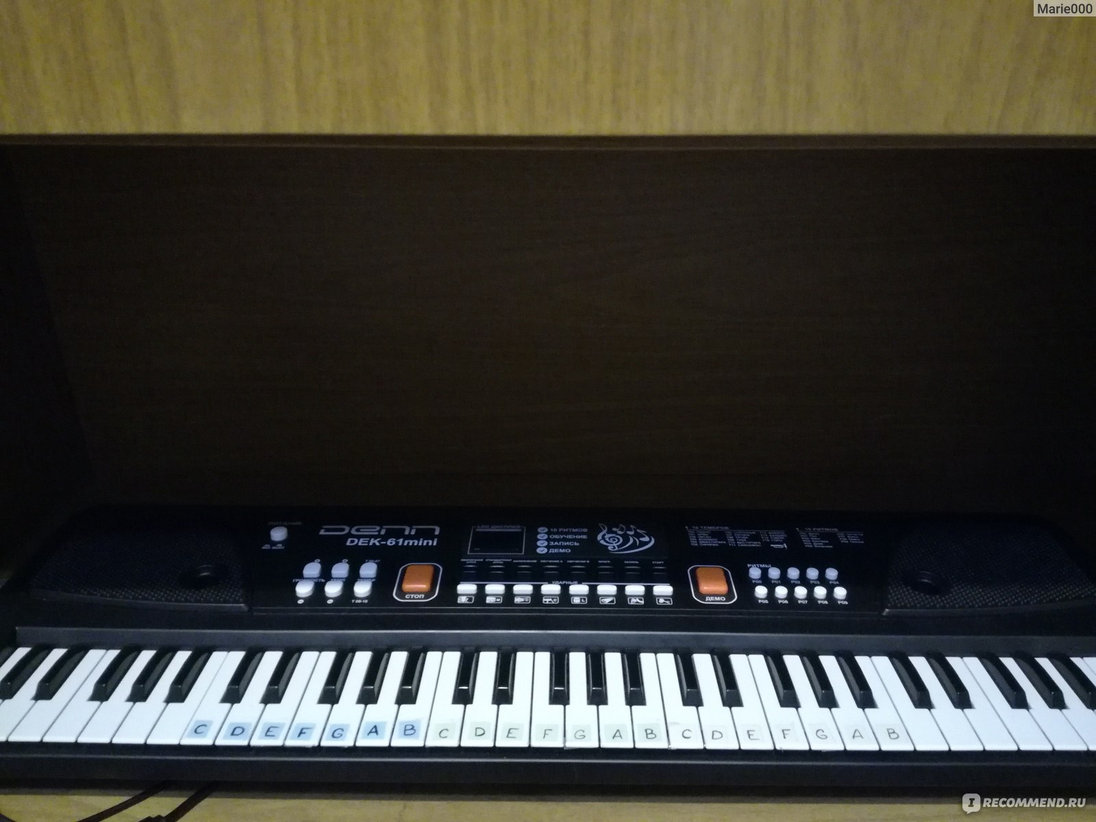 Синтезатор Denn DEK-61 mini - «Синтезатор Denn DEK-61 mini: к чему быть ...
