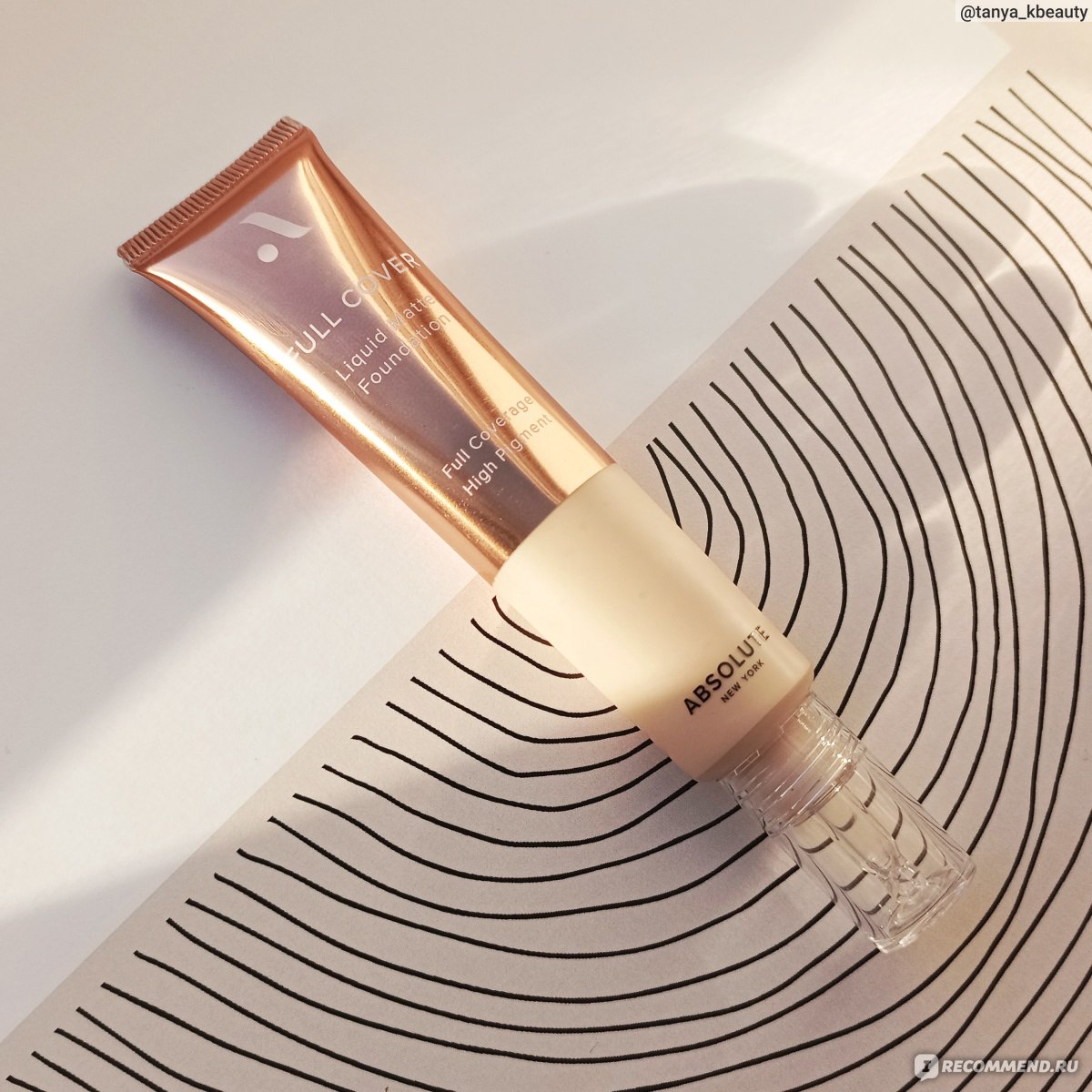 Тональный крем Absolute new york Full Cover Liquid Matte Foundation ...