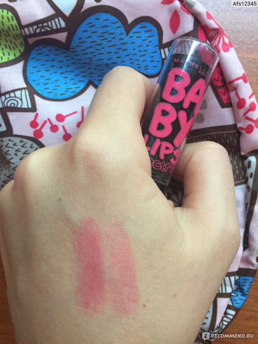 Бальзам для губ Maybelline Baby Lips Electro Lip Balm - «Любимая помада ...