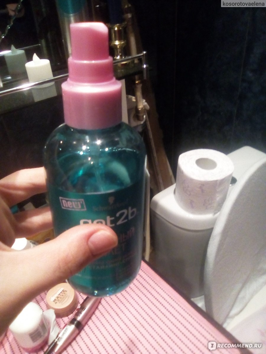 Стайлинг-спрей для волос Schwarzkopf Got2B Полный улет - «Укладка ...