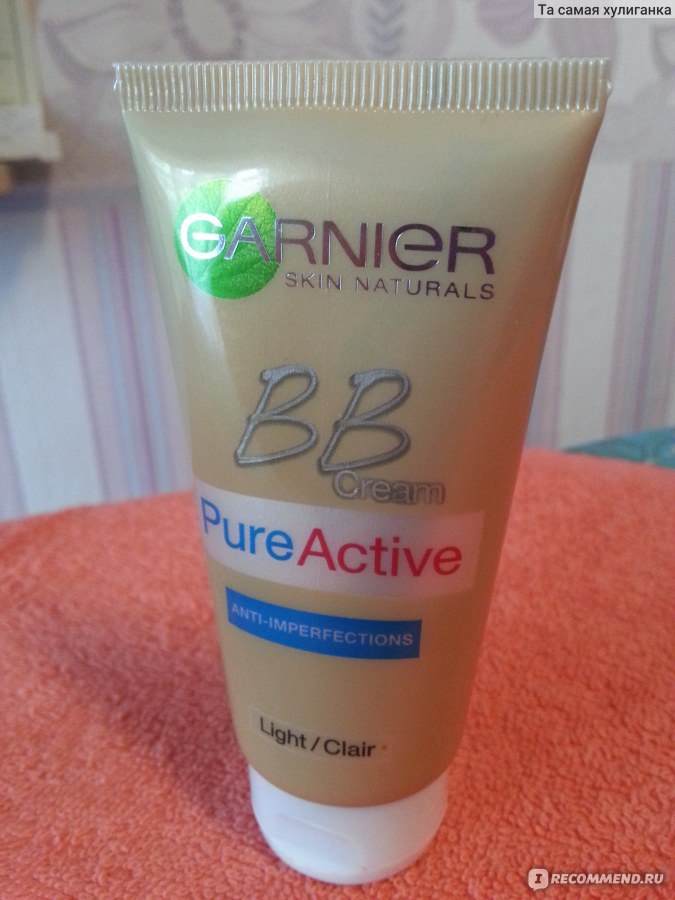 ВВ крем Garnier Pure Active - «Garnier определенно стал ЛУЧШЕ!» | отзывы