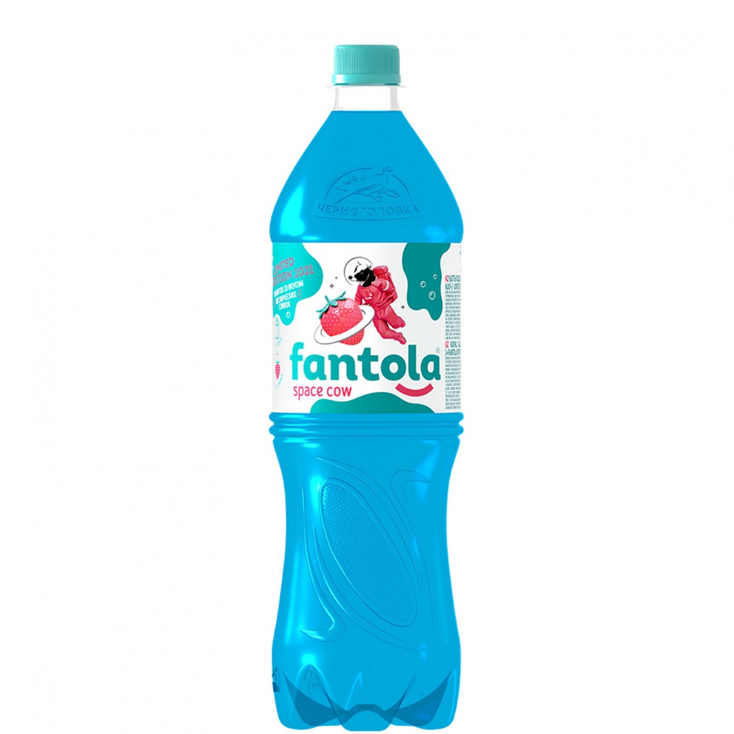 Напиток газированный безалкогольный Fantola Space Cow - «Голубая ...