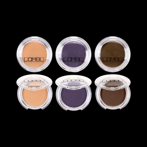 Тени для век Lamel Eyeshadow raw - «Интересные такие тени. Много фото ...