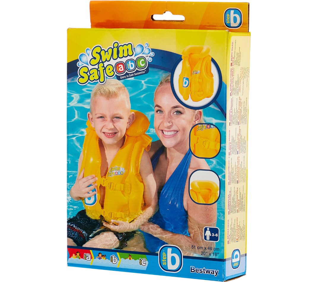 Жилет для плавания Bestway Swim Safe step B 32034 | отзывы
