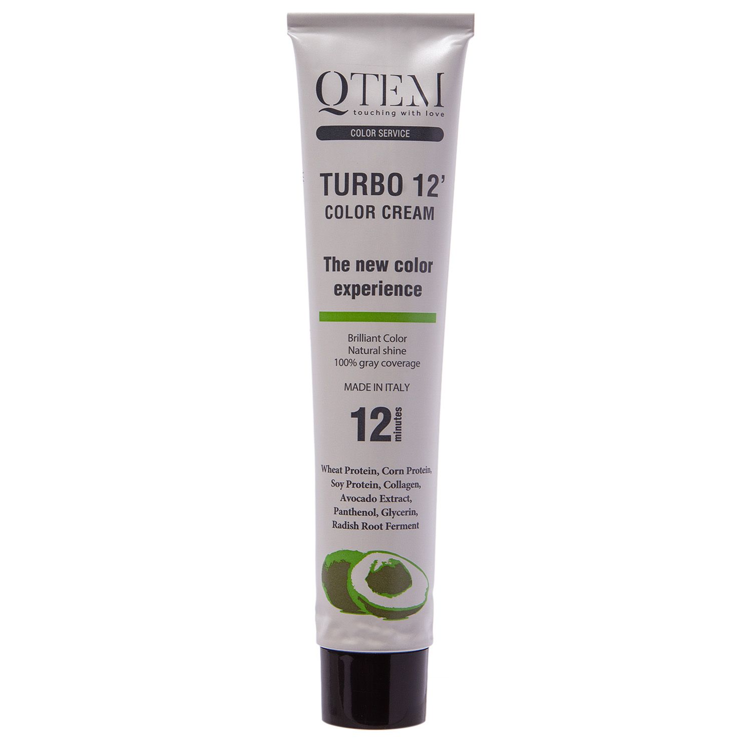 Краска для волос Qtem Перманентный краситель Turbo 12 color cream | отзывы