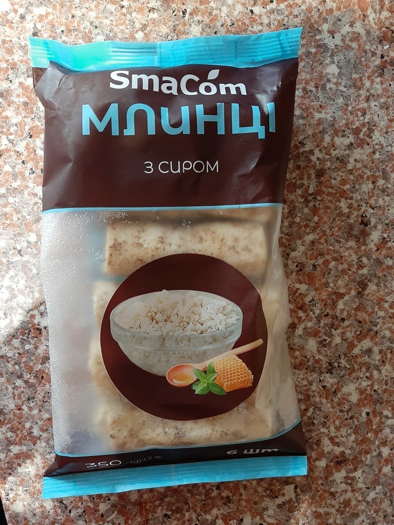 Замороженные блинчики SmaCom с творогом | отзывы