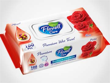 Влажные салфетки Flovell care Rose | отзывы