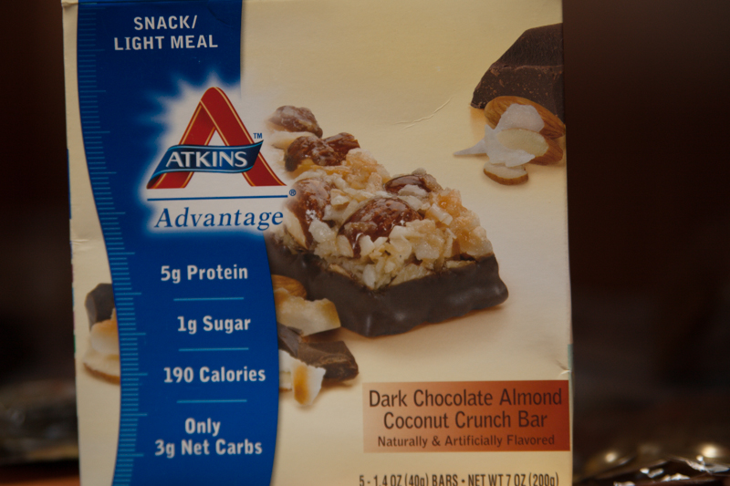 Atkins Dark Chocolate Almond Coconut Crunch Bar, 5 | отзывы