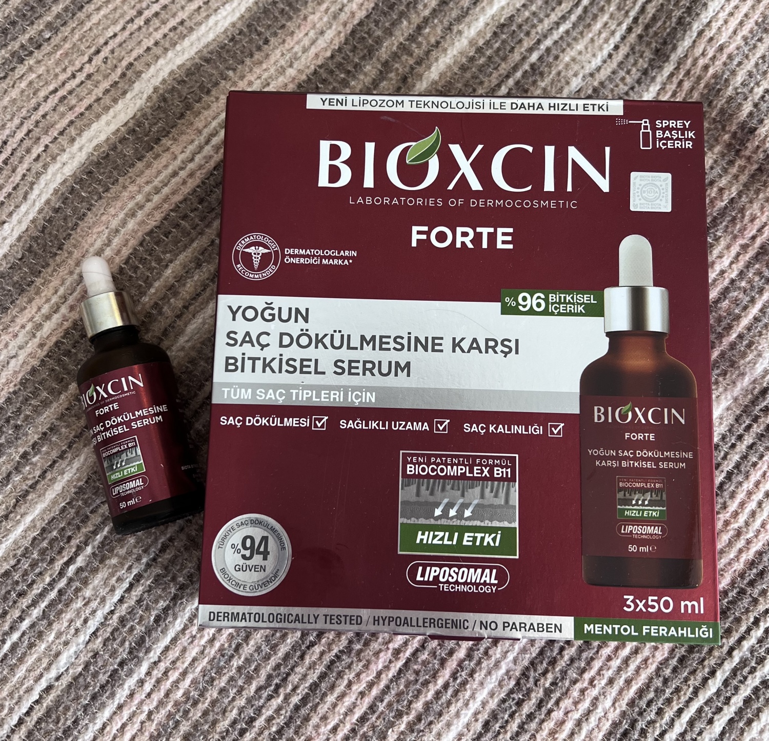 Сыворотка для волос Bioxсin Forte от интенсивного выпадения волос | отзывы
