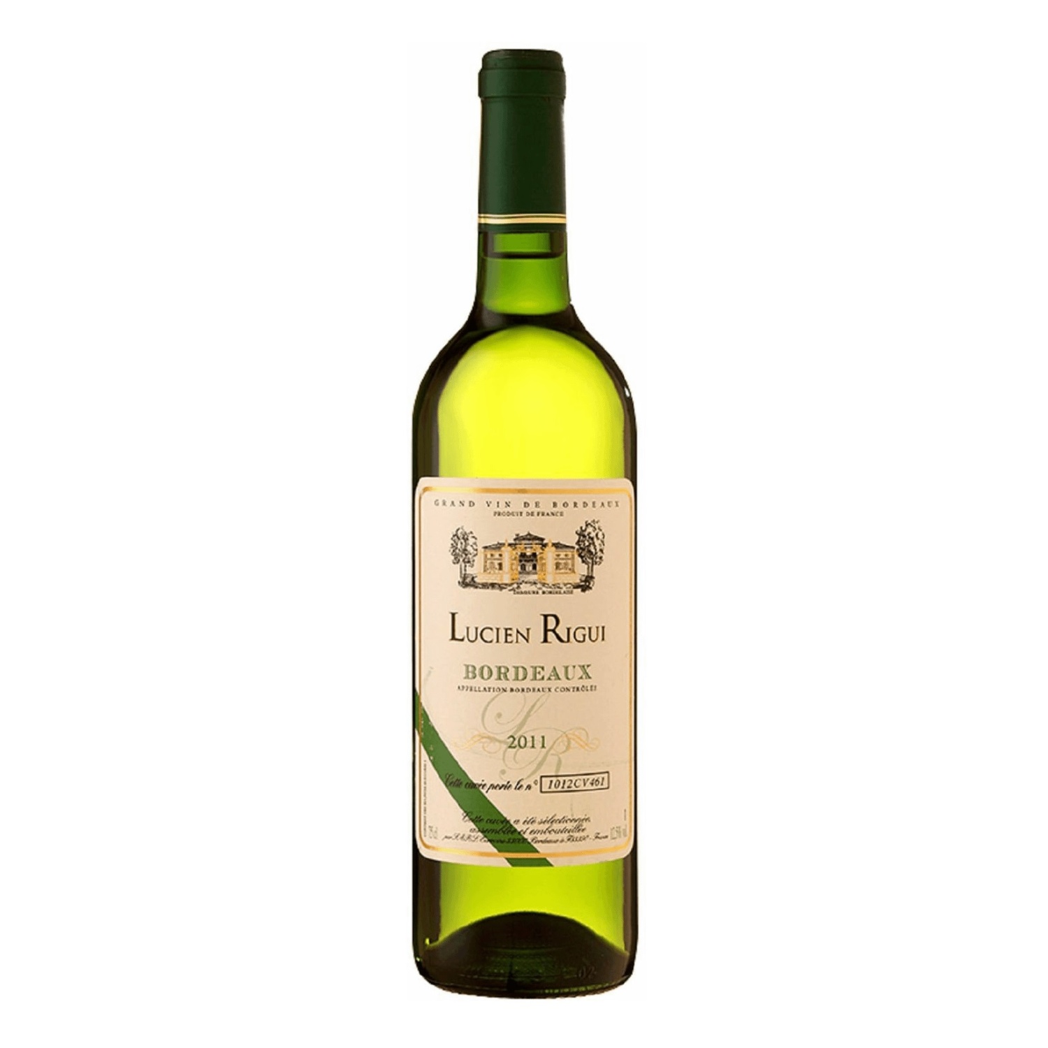 Вино белое сухое Lucien Rigui Bordeaux Аoc 13% 0,75 л Франция | отзывы