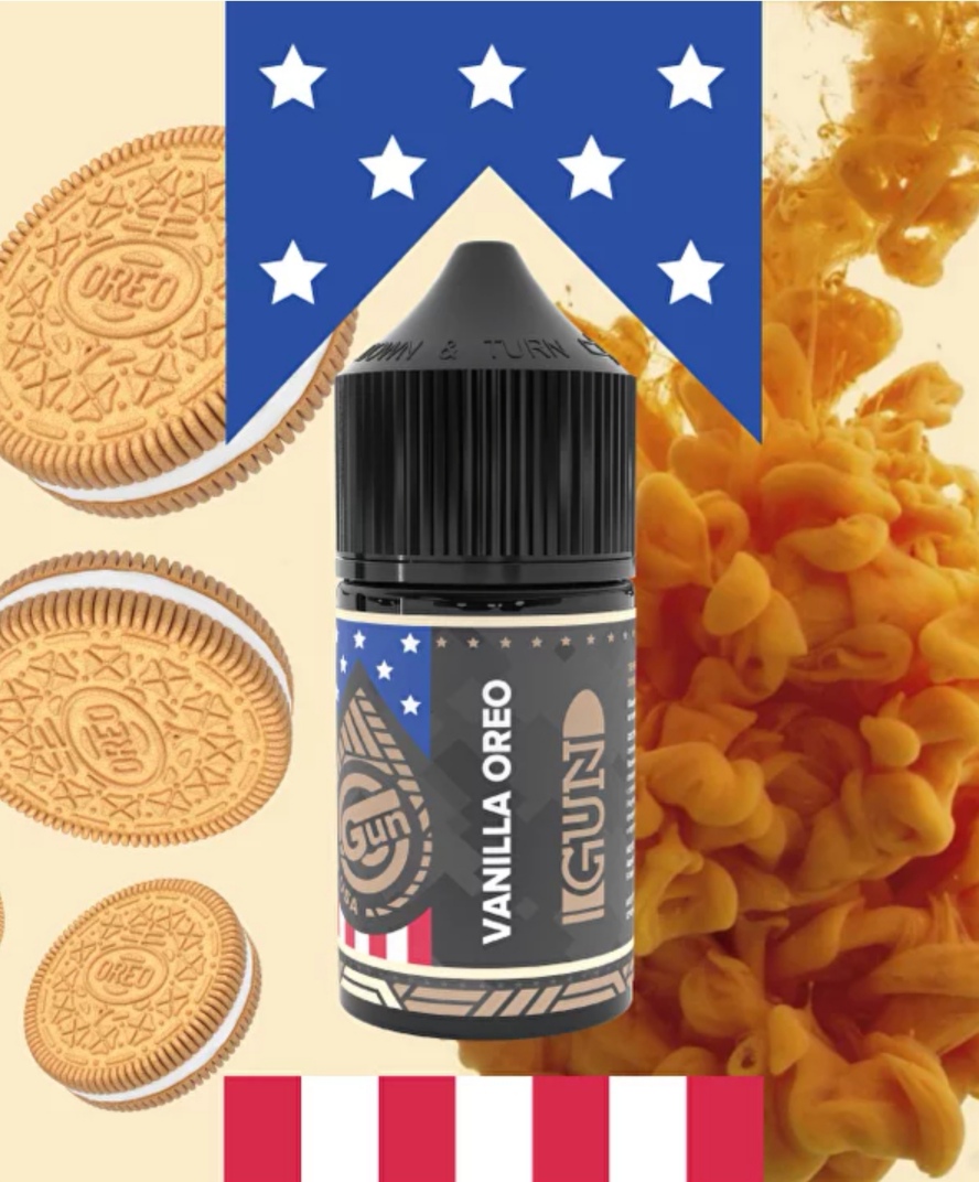 Жидкость для электронных сигарет Gun USA Vanilla Oreo | отзывы