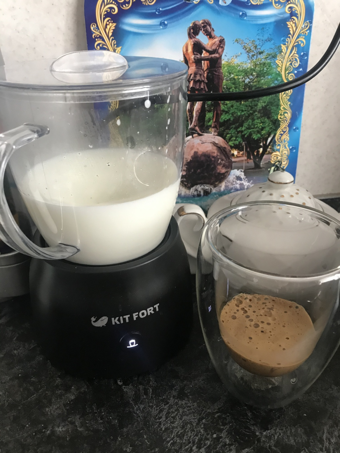 Капучинатор KITFORT KT-711 - «Штука неплохая, но на 10-ый раз использования прибор сдох ...