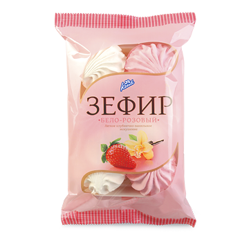 Зефир Конти бело-розовый - «Сливочки и клубничка)))» | отзывы