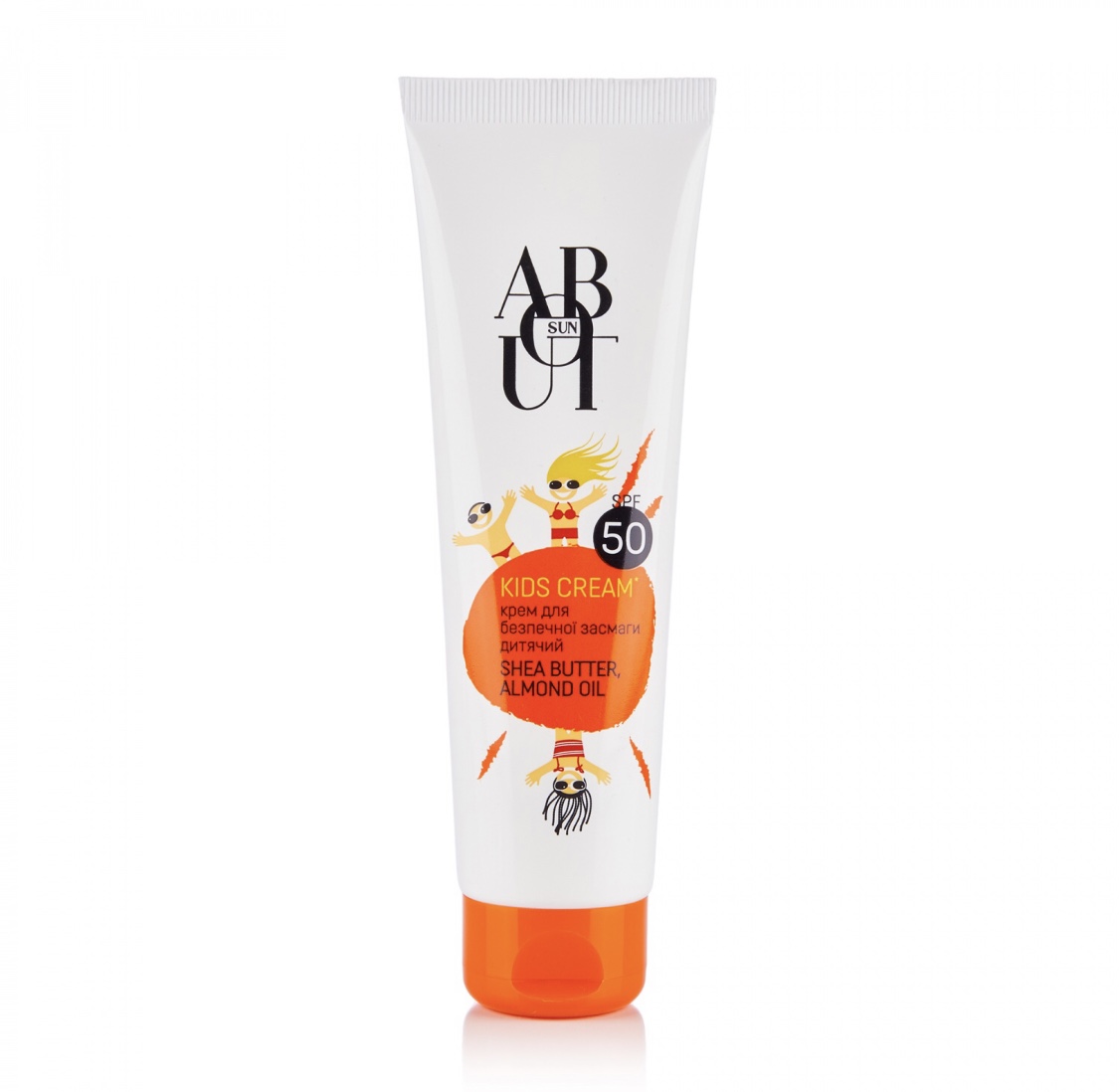 Крем для загара About sun Kids Cream SPF 50 | отзывы