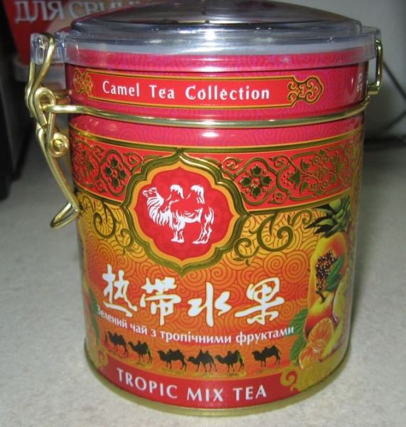 Чай Camel tea collection Зеленый чай с тропическими фруктами | отзывы