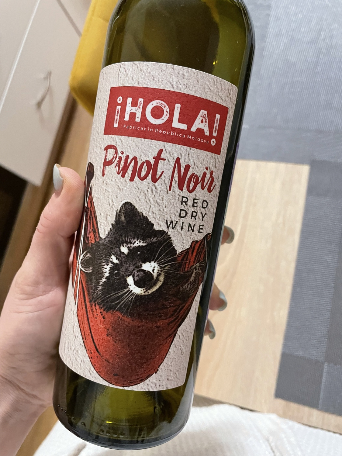 Вино красное сухое Hola Pinot noir | отзывы