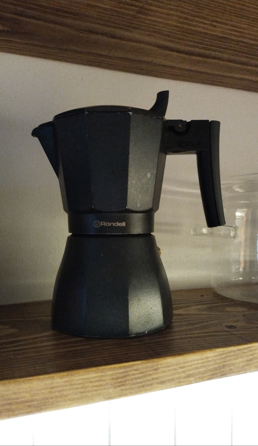 Кофеварка гейзерная Rondell Kafferro RDS-499 0,35л | отзывы