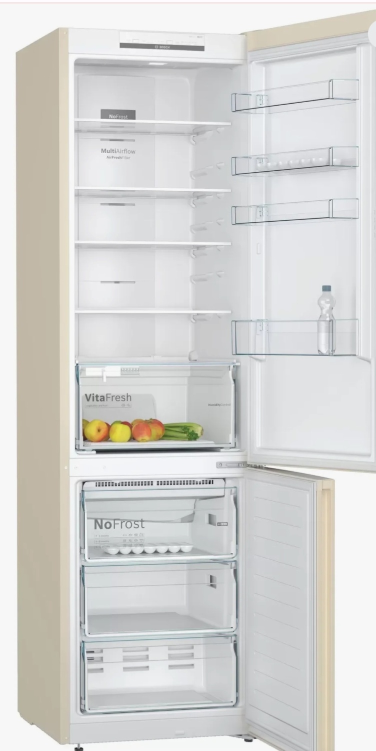 Двухкамерный холодильник BOSCH KGN39UK22R, бежевый - «Ящик который ...