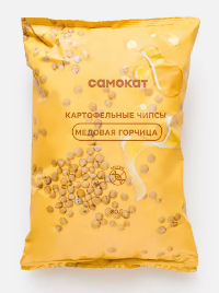 Чипсы картофельные Самокат Медовая горчица - «Достойные чипсы» | отзывы