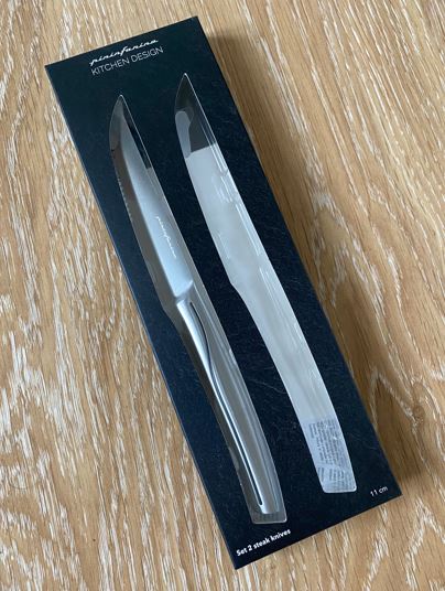 Ножи KITCHEN DESIGN Pininfarina для стейков Set 2 Steak knives | отзывы