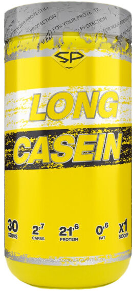Протеиновый коктейль Steelpower Long Casein Казеиновый со вкусом банана ...