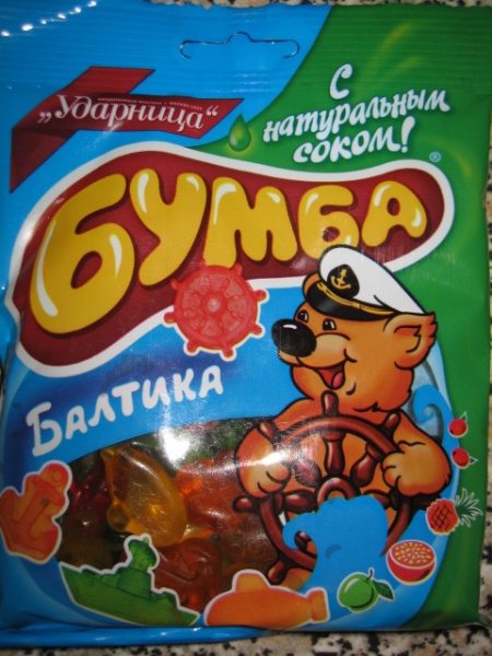 Жевательный мармелад Ударница Бумба Балтика | отзывы