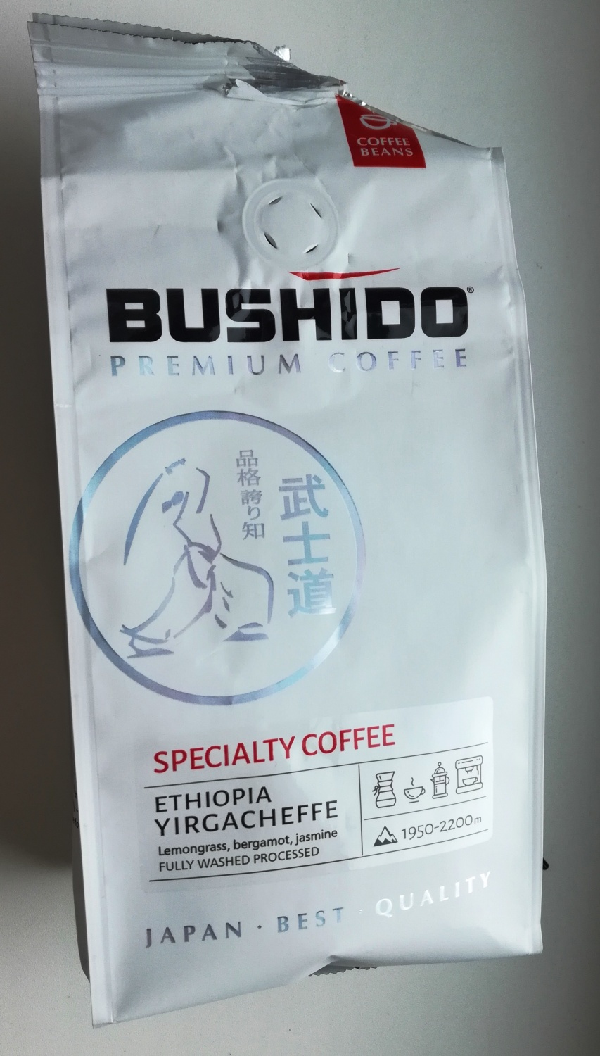 Кофе в зёрнах Bushido Sensei | отзывы