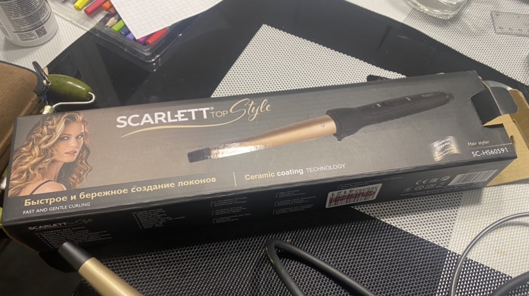 Плойка для волос SCARLETT Top tyle | отзывы