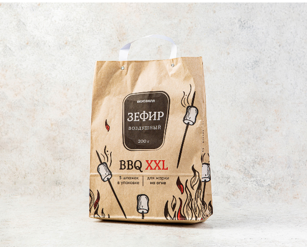 Зефир ВкусВилл / Избёнка BBQ XXL воздушный - «Идеальны для пикника ...